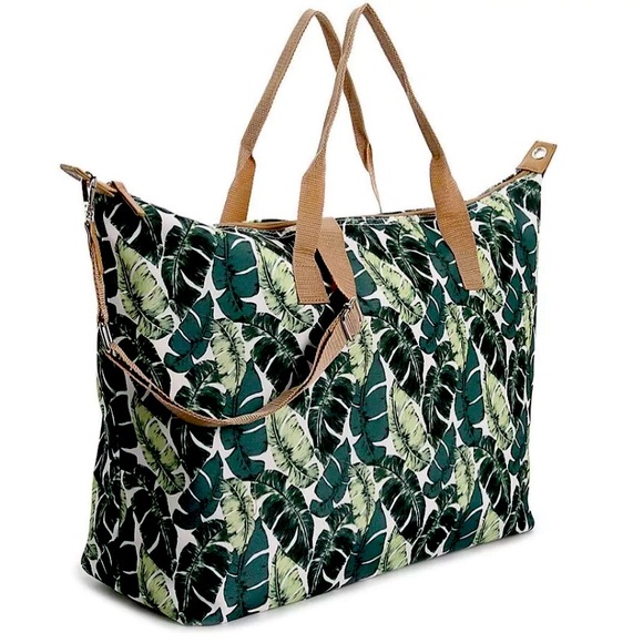 Kelly & Katie | Bags | Dsw Katie Kelly Green Leaf Weekender Bag | Poshmark